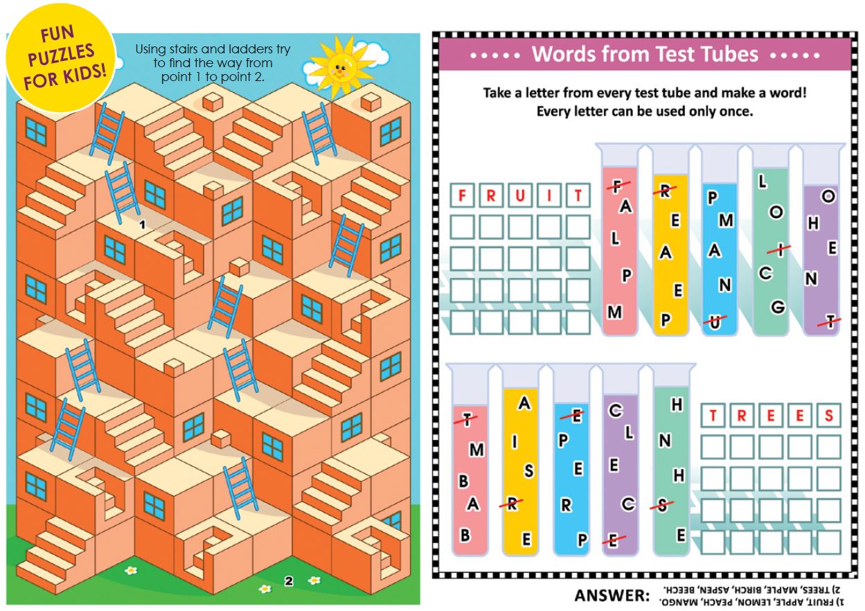 Fun Puzzles for Kids | Moms Notes
